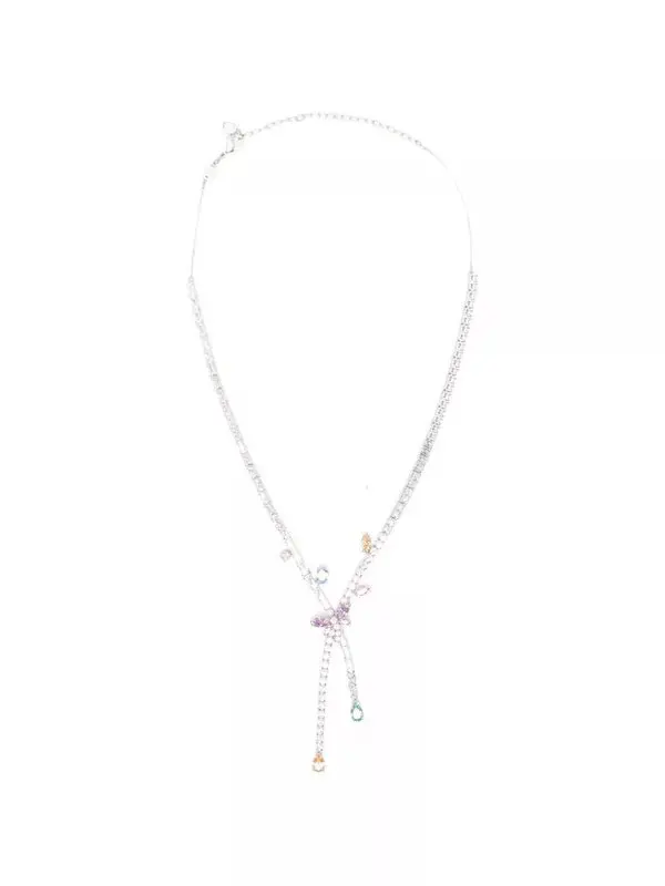 SWAROVSKI X Ariana Grande Crystal-embellishment Necklace - Silver