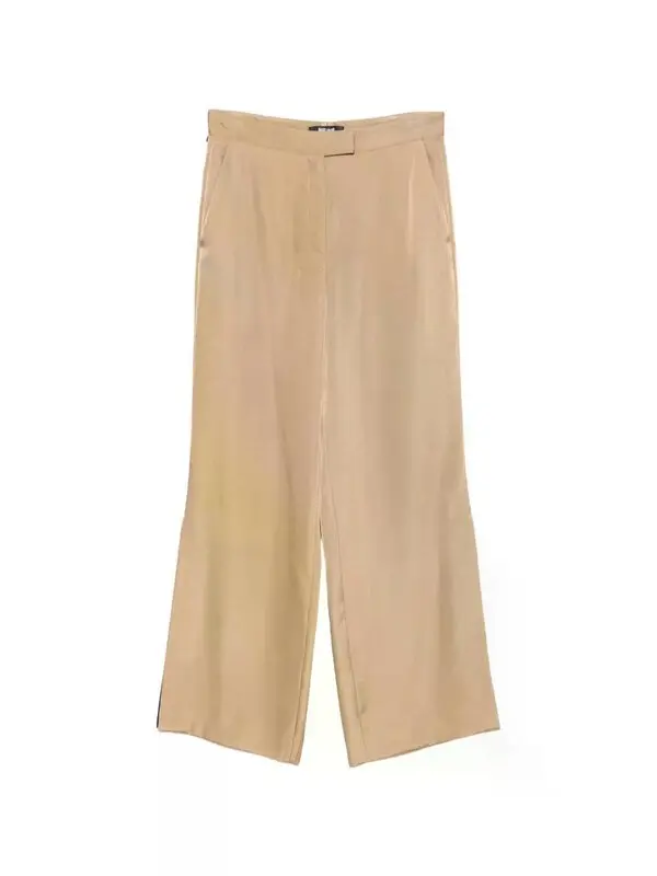 Just Cavalli Wide-leg Trousers - Neutrals