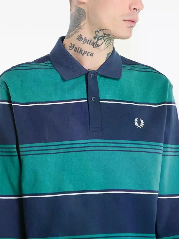Fred Perry Striped Polo Shirt
