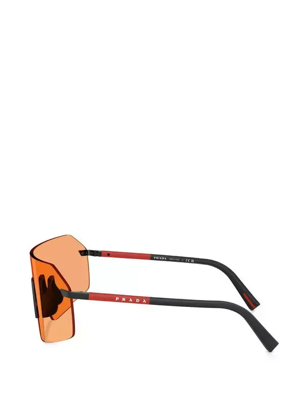 Prada B50s Shield-frame Sunglasses