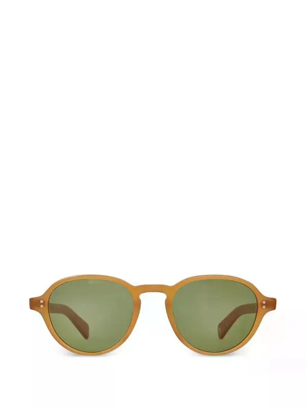 Garrett Leight Casillas Round-frame Sunglasses - Brown