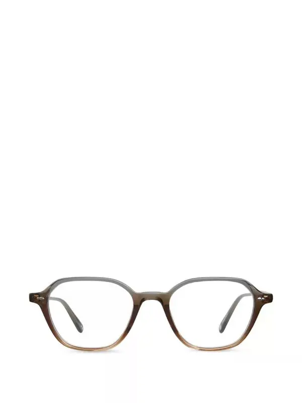 Garrett Leight Galloway Geometric-frame Eyeglasses - Grey