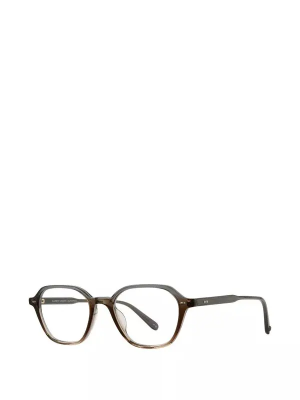 Garrett Leight Galloway Geometric-frame Eyeglasses - Grey