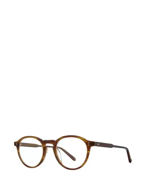 Garrett Leight Stanton Round-frame Glasses - Brown