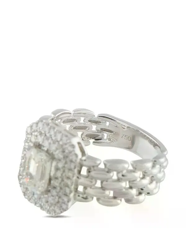 LB EXCLUSIVE 18k White Gold Diamond Ring