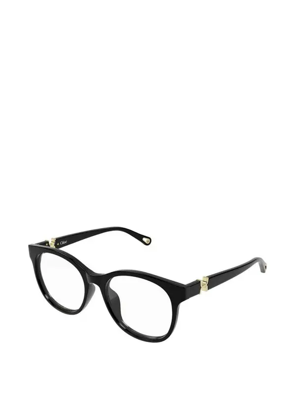 Chloé Round Frame Glasses - Black