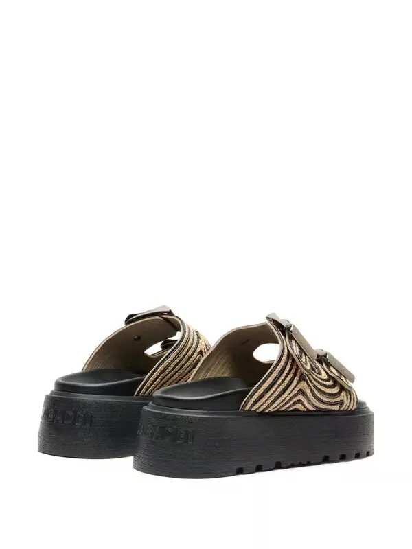 Casadei Birki Platform Sandals With Buckle Fastening