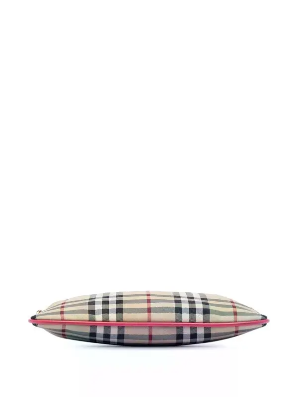 Burberry Haymarket Check Nylon Peyton Crossbody Bag
