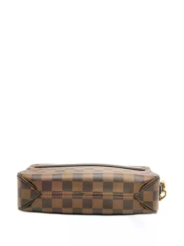LOUIS VUITTON Damier Ebene Pochette Saint Paul Clutch Bag