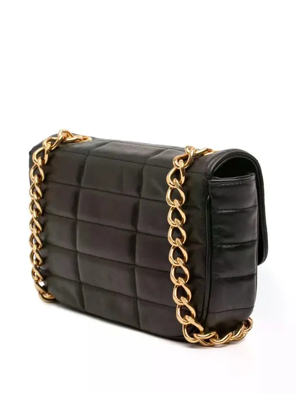 Celine Quilted Goatskin Chain Shoulder Bag