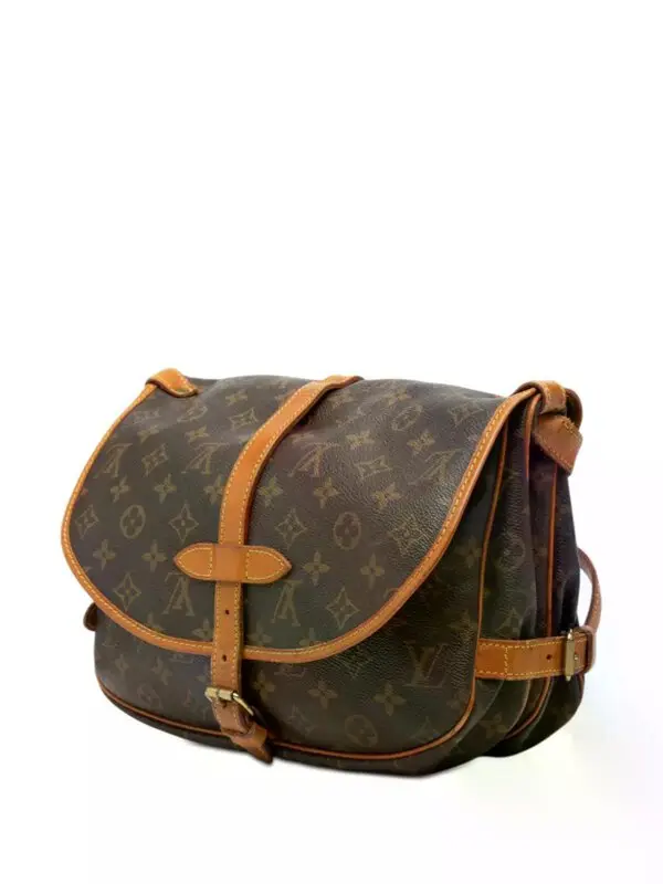 LOUIS VUITTON Monogram Canvas Saumur 25 Crossbody Bag