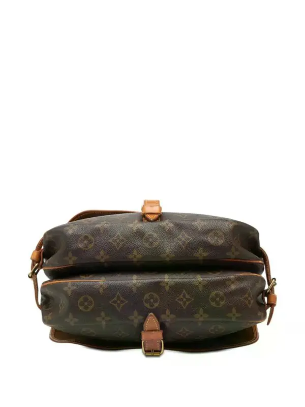 LOUIS VUITTON Monogram Canvas Saumur 25 Crossbody Bag