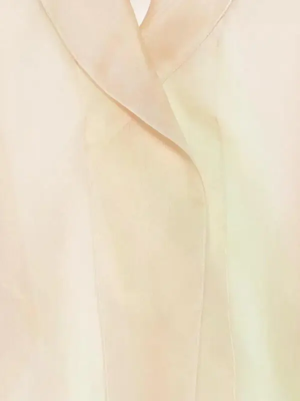 Antonelli Firenze Sheer Finish Collared Jacket - Neutrals