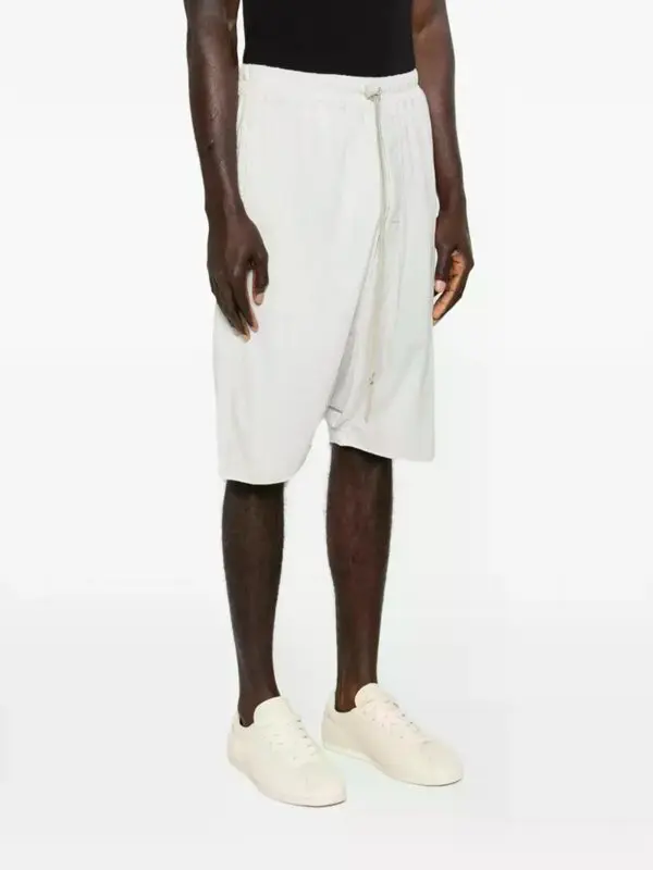 Rick Owens Cotton Drawstring Shorts