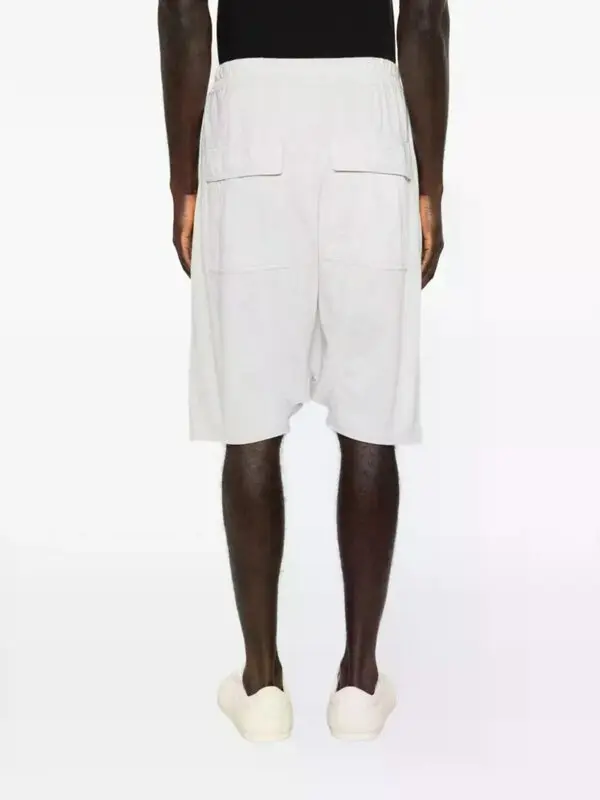 Rick Owens Cotton Drawstring Shorts