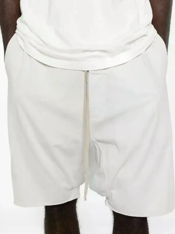 Rick Owens Cotton Drawstring Shorts