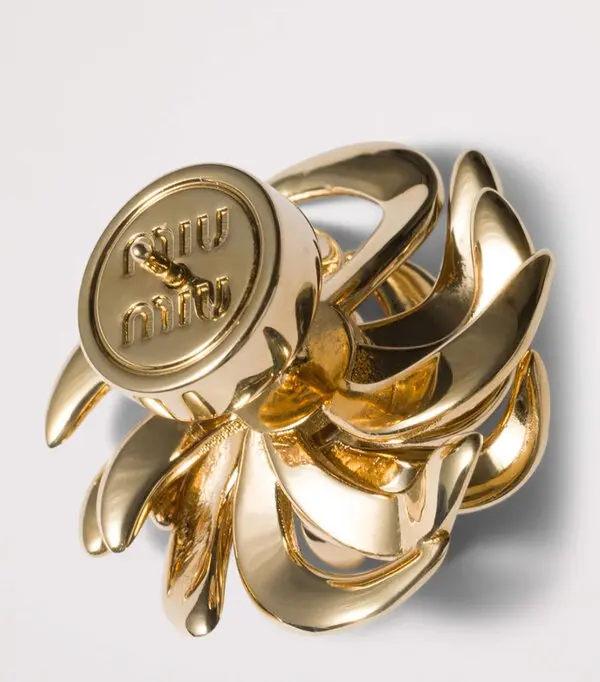 Miu Miu Embellished Asymmetric Earrings