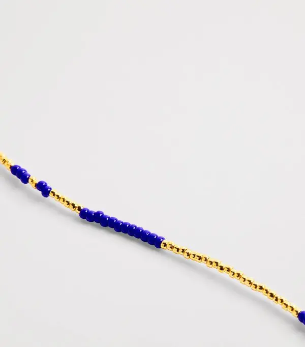 Anni Lu Gold-plated Beaded Asym Bracelet