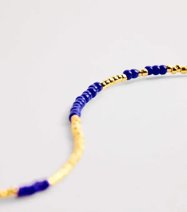 Anni Lu Gold-plated Beaded Asym Bracelet
