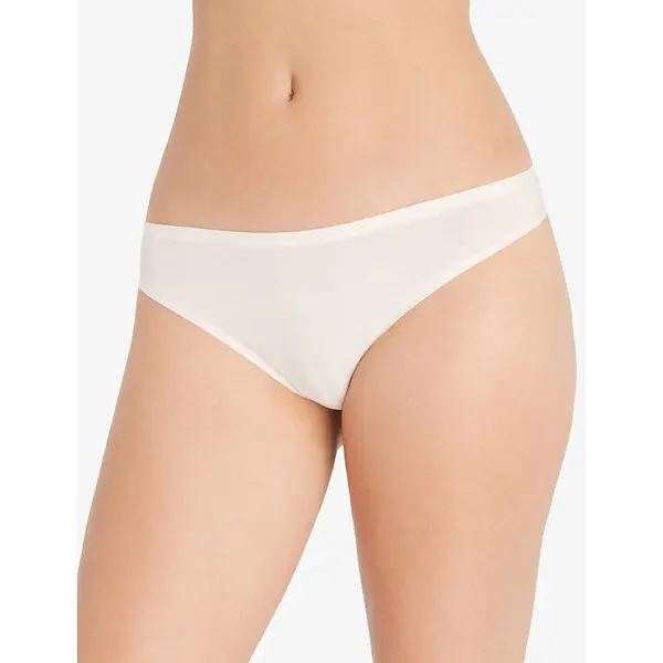 Chantelle Soft Stretch Seamless One-size Thong - Soft Pink