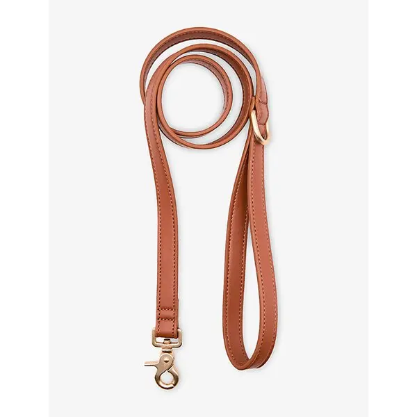 CAFIDE Jala Vegan-leather Dog Leash - Brown