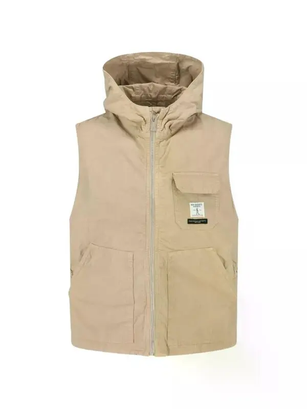 ROY ROGER'S Engineered Garments Zip-up Hooded Gilet