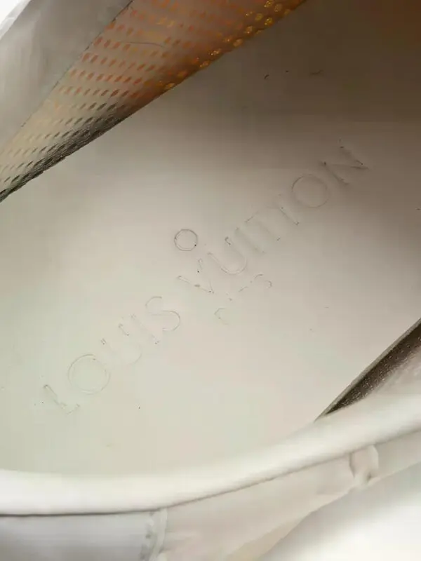 LOUIS VUITTON Monogram Embossed Low Top Sneakers