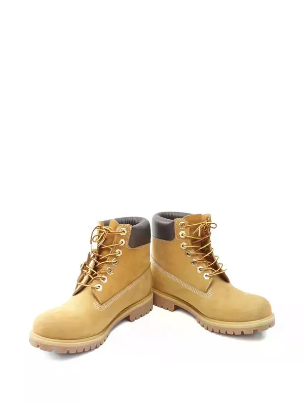 LOUIS VUITTON X Timberland Embossed Ankle Boots