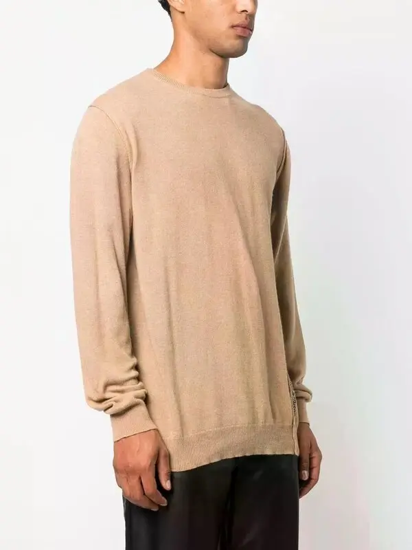 Costume National Embroidered Logo Knit Jumper