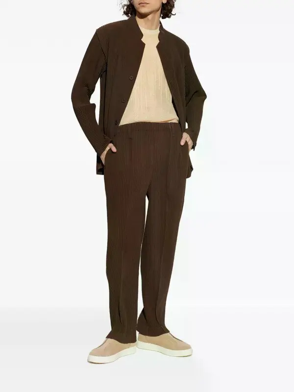 Issey Miyake Button Plissé Jacket