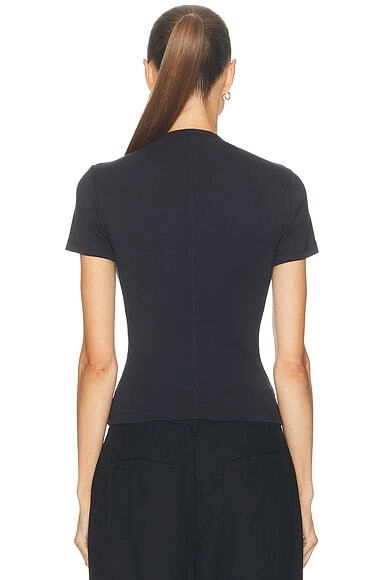 EAVES Bonnie High Neck Baby Tee