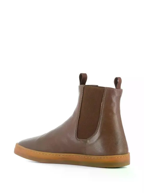 Officine Creative Pull-on Leather Chelsea Boots - Brown