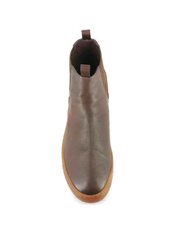 Officine Creative Pull-on Leather Chelsea Boots - Brown
