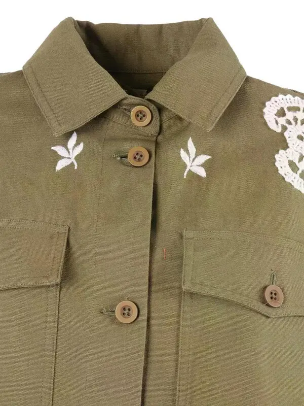 Max Mara Embroidered Cotton Shirt