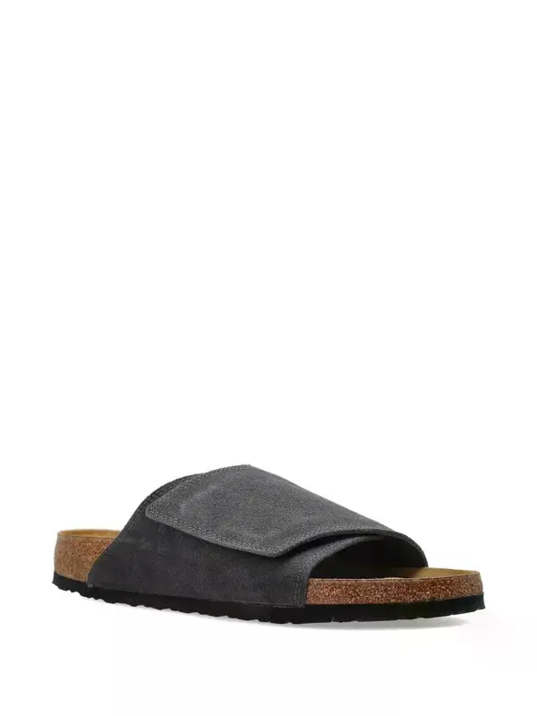 BIRKENSTOCK Solana Vl Suede Sandals - Grey