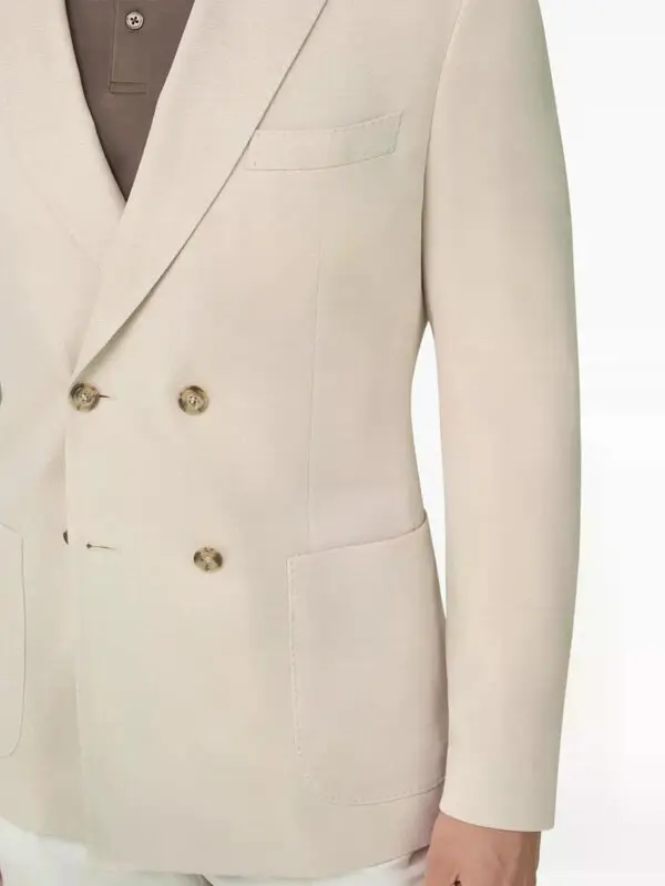 Boggi Milano Double-breasted Patch-pockets Blazer