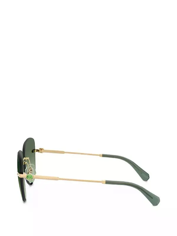 SWAROVSKI Square-frame Sunglasses - Green