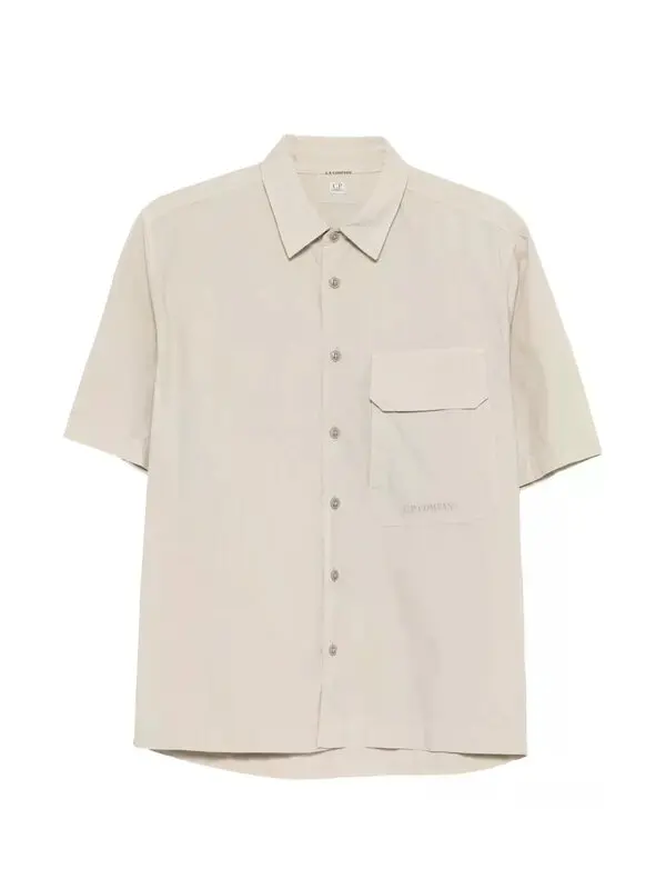 C.P. COMPANY Flap-pocket Poplin Shirt