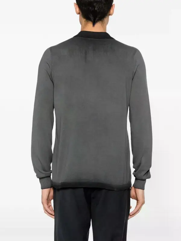 AROVESCIO Buttoned Long-sleeved Shirt - Grey