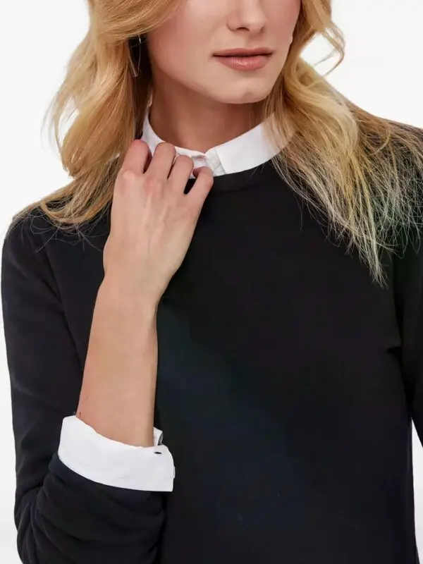 BENETTON Crewneck Wool Sweater With Long Sleeves