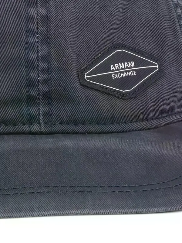 Armani Exchange Logo Patch Baseball Cap