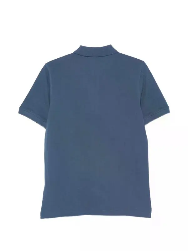 K-WAY Vinnie Logo Piqué Polo Shirt - Blue