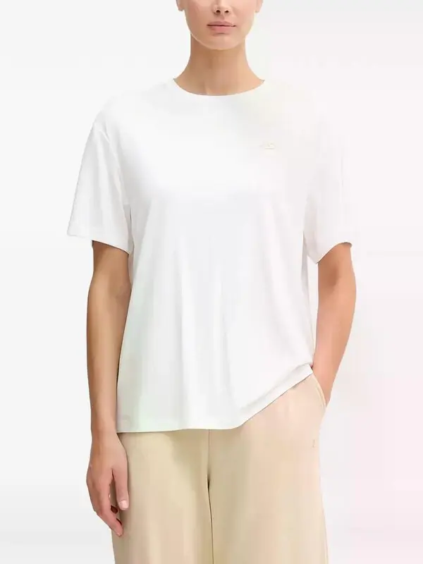 EA7 Logo-detail Short-sleeve T-shirt - White