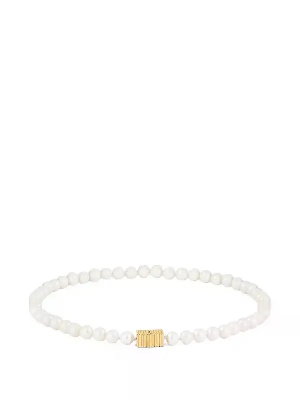 IVI Kelly Pearl And 18k Yellow Necklace - Gold