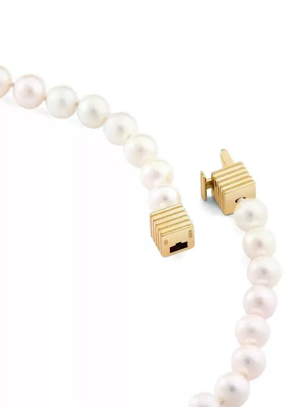 IVI Kelly Pearl And 18k Yellow Necklace