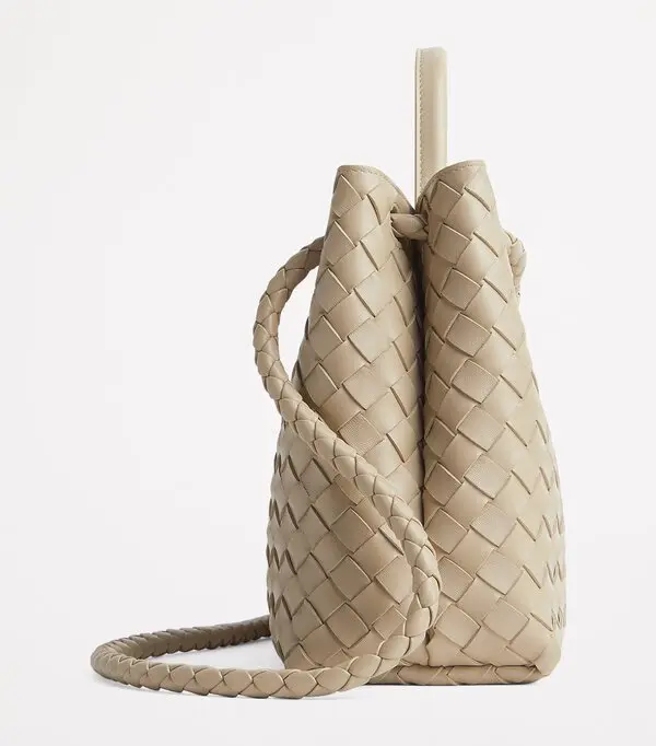 Bottega Veneta Medium Andiamo Shoulder Bag - Neutral