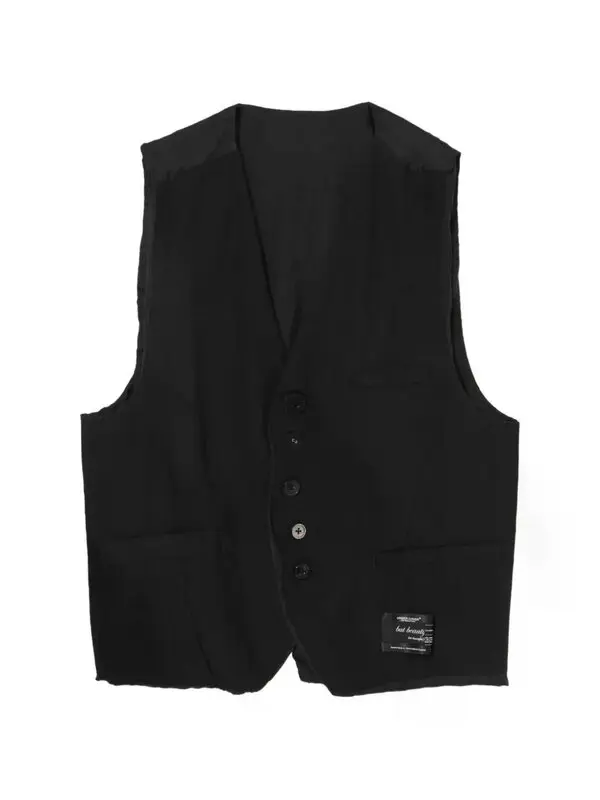 Undercover Cotton Button Vest