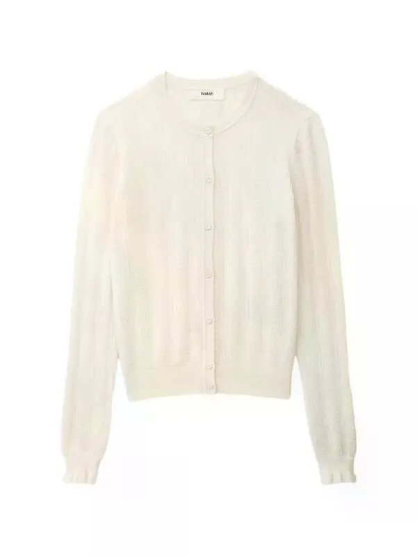 Ba&sh Viviana Ruffled Cardigan