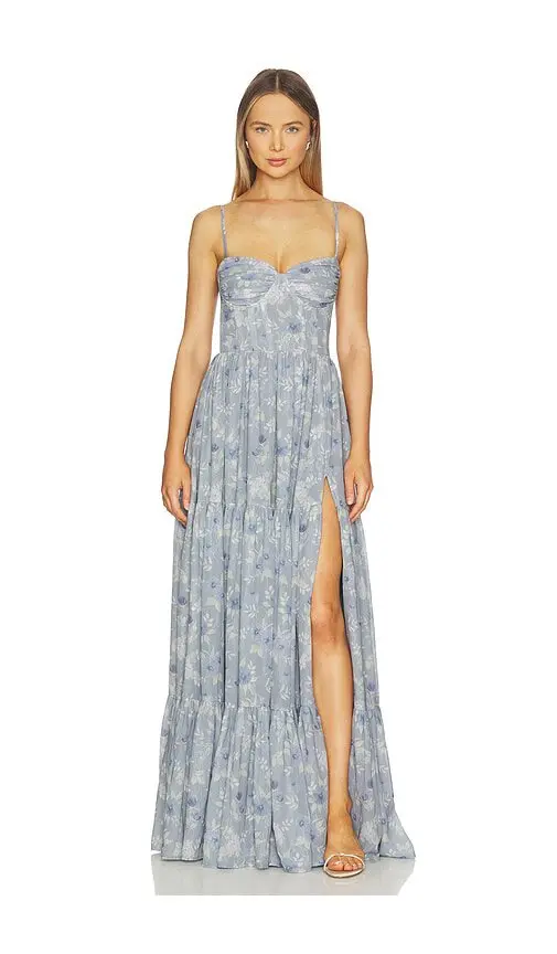 V. CHAPMAN Gwen Dress - Slate