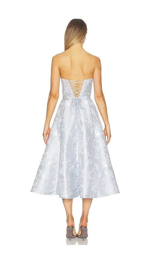 V. CHAPMAN Vanessa Jacquard Dress